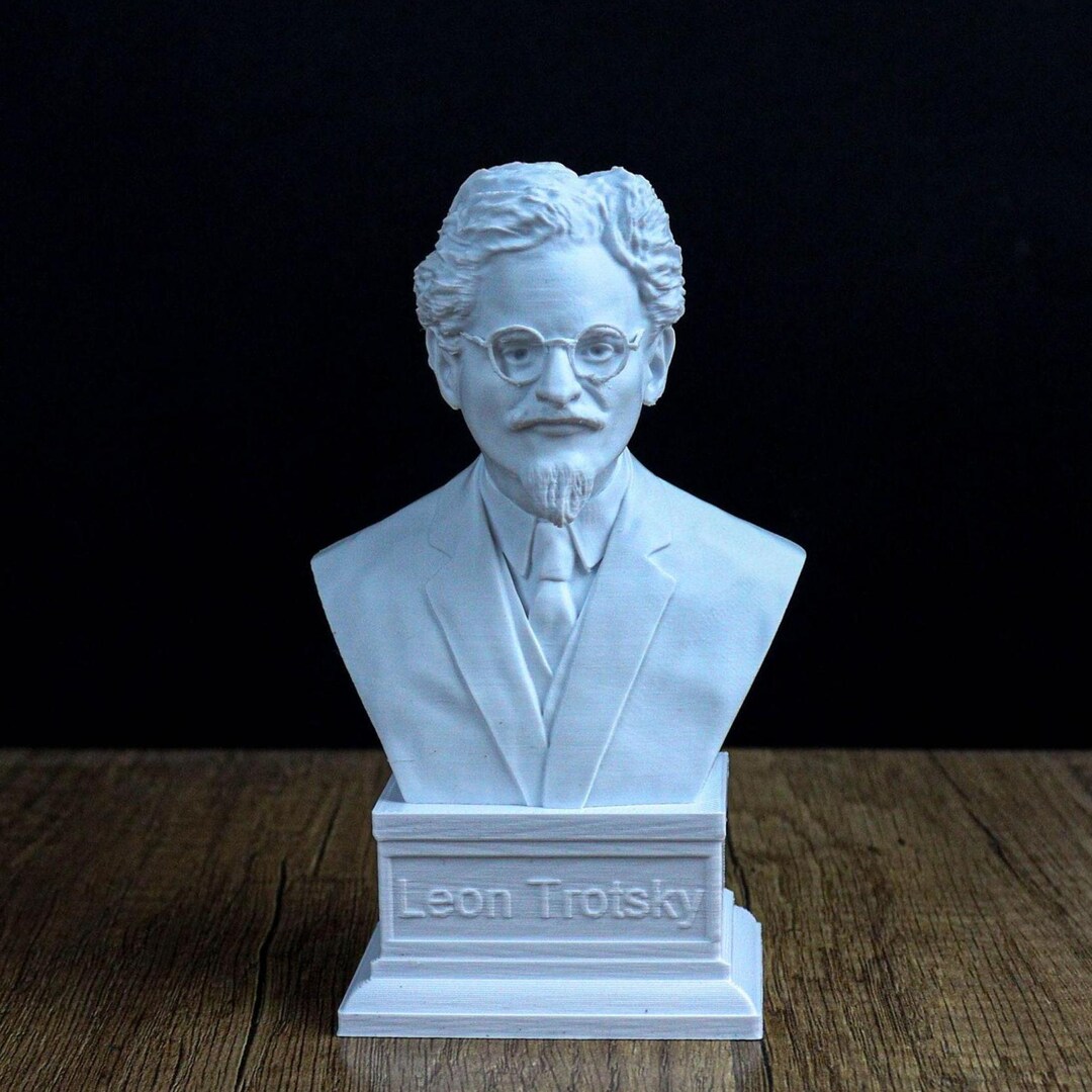 Leon Trotsky Bust, Russian Revolutionary Statue - Etsy