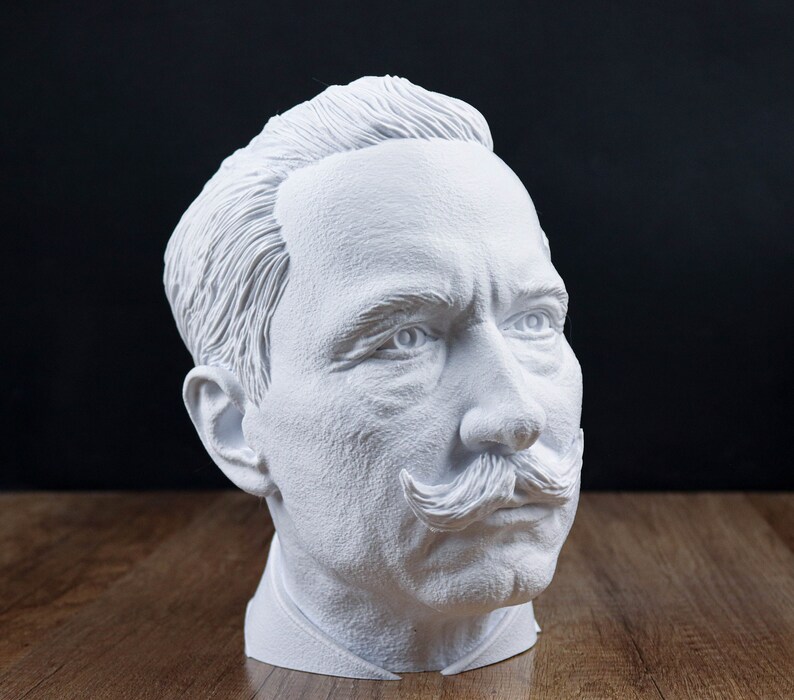 Kaiser Wilhelm II German Emperor 3d Bust Sculpture - Etsy