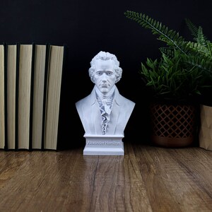 Alexander Hamilton Bust, Founding Father of the United States Sculpture ...