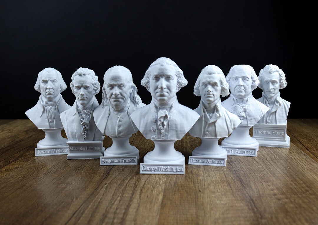 Founding Fathers Busts Value Pack Collection: George Washington ...