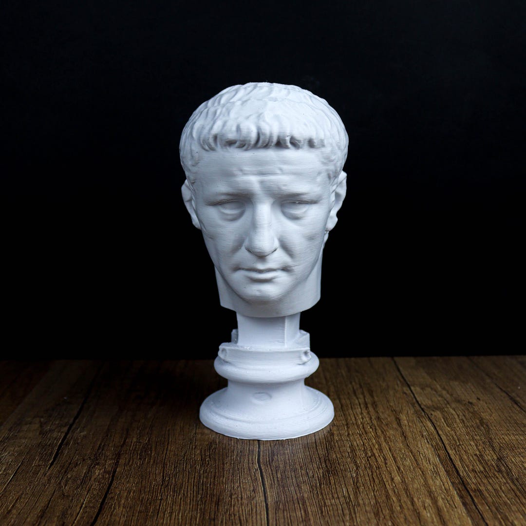 Emperor Claudius Bust, Tiberius Claudius Caesar Augustus Germanicus ...
