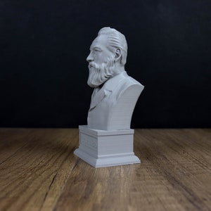 Alexander Graham Bell Bust, 3d Printed Statue, Sculpture Decoration ...
