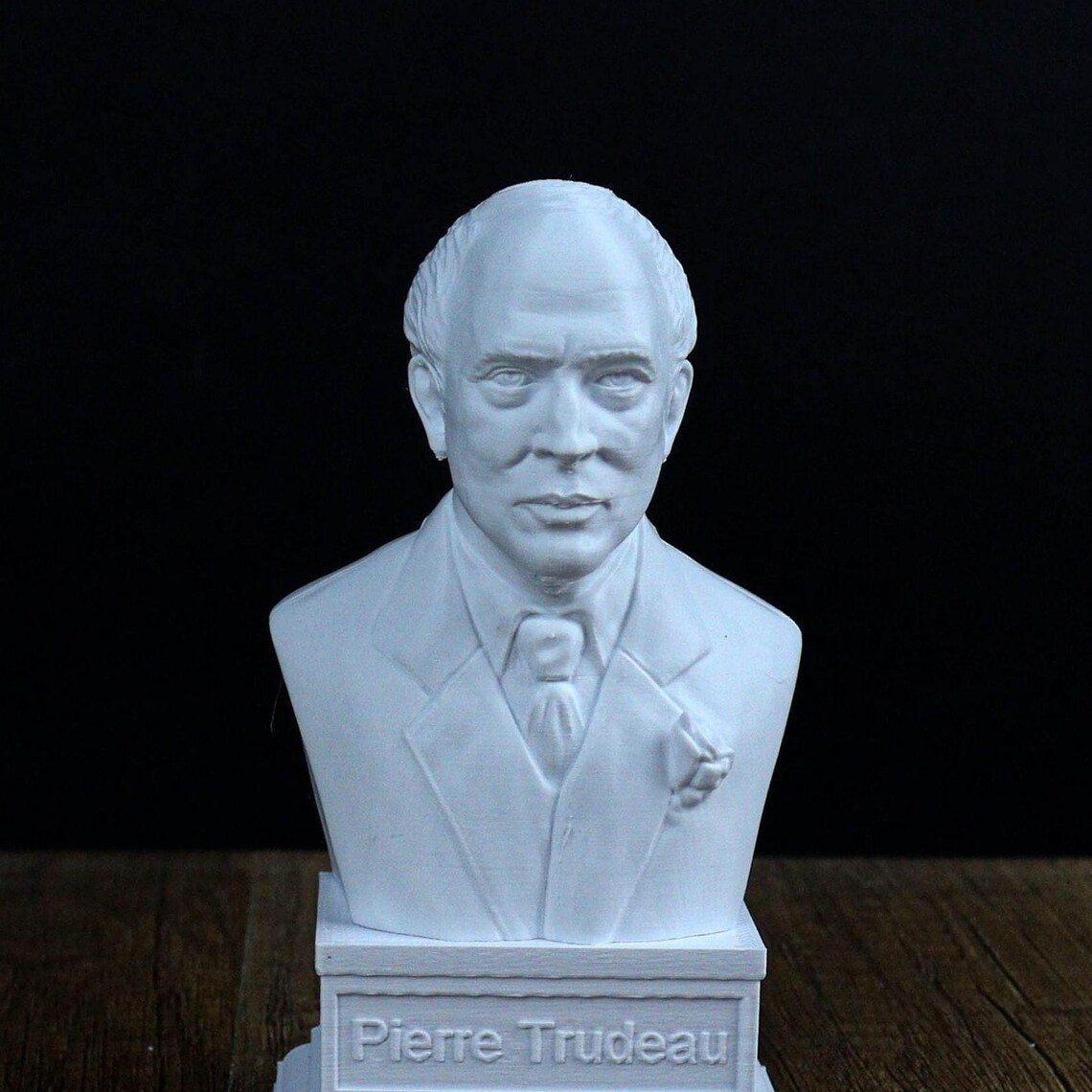 Pierre Trudeau Bust, Canadian Prime Minister Statue - Etsy