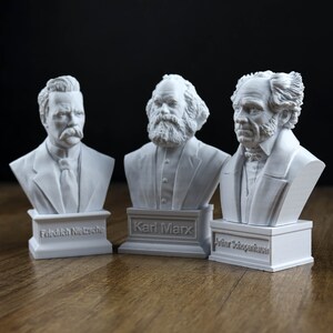 Friedrich Nietzsche, Arthur Schopenhauer, Karl Marx Pack, German ...
