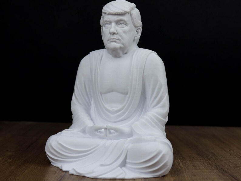 Trump Buddha Statue - Etsy