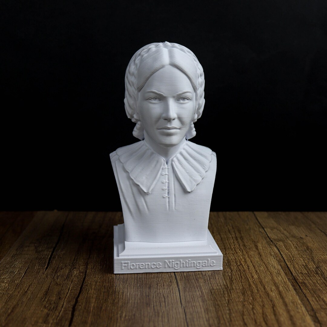 Florence Nightingale Bust, Medical History Decor, Healthcare Hero ...
