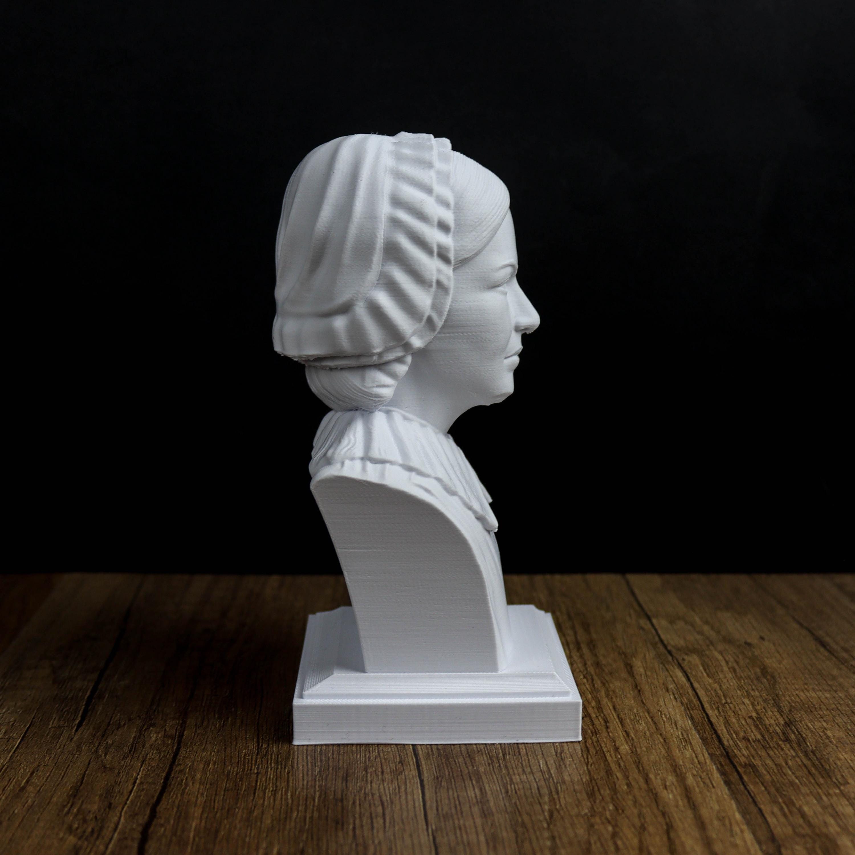 Florence Nightingale Bust, Medical History Decor, Healthcare Hero ...