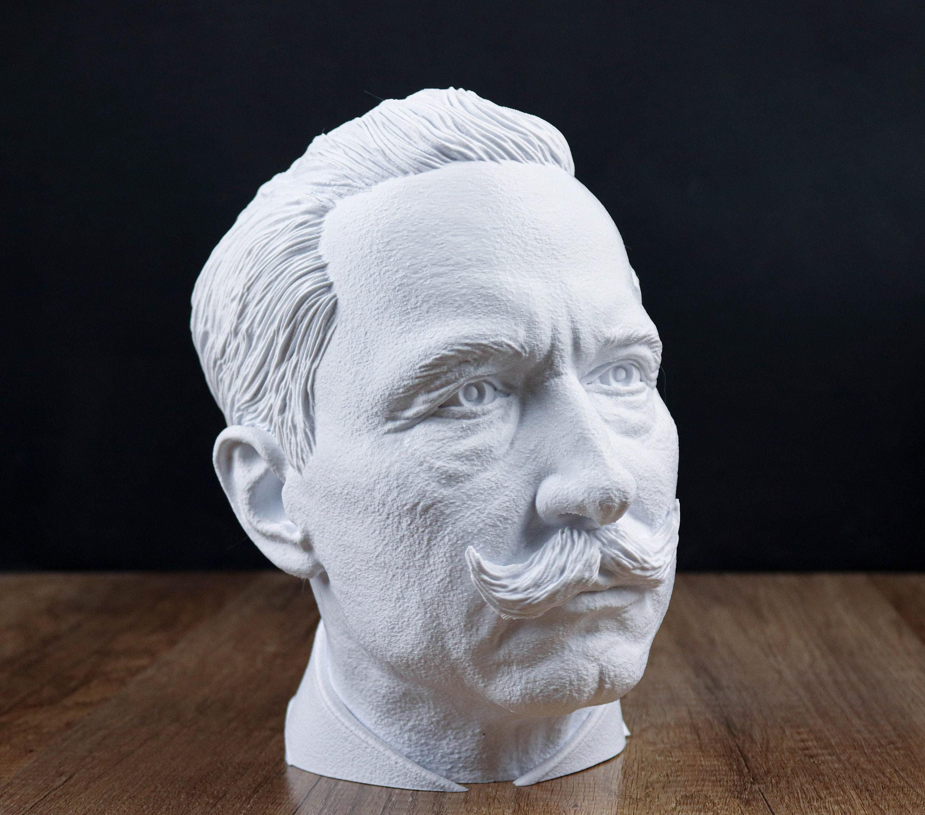 Kaiser Wilhelm II, German Emperor 3d Bust Sculpture - Etsy