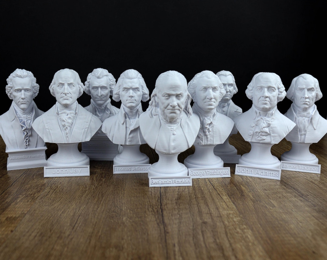 Founding Fathers Busts Value Pack Collection: George Washington ...