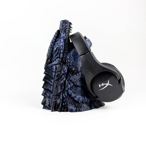 Godzilla Headphone Holder, Desktop Decor Headphone Stand, Gaming ...