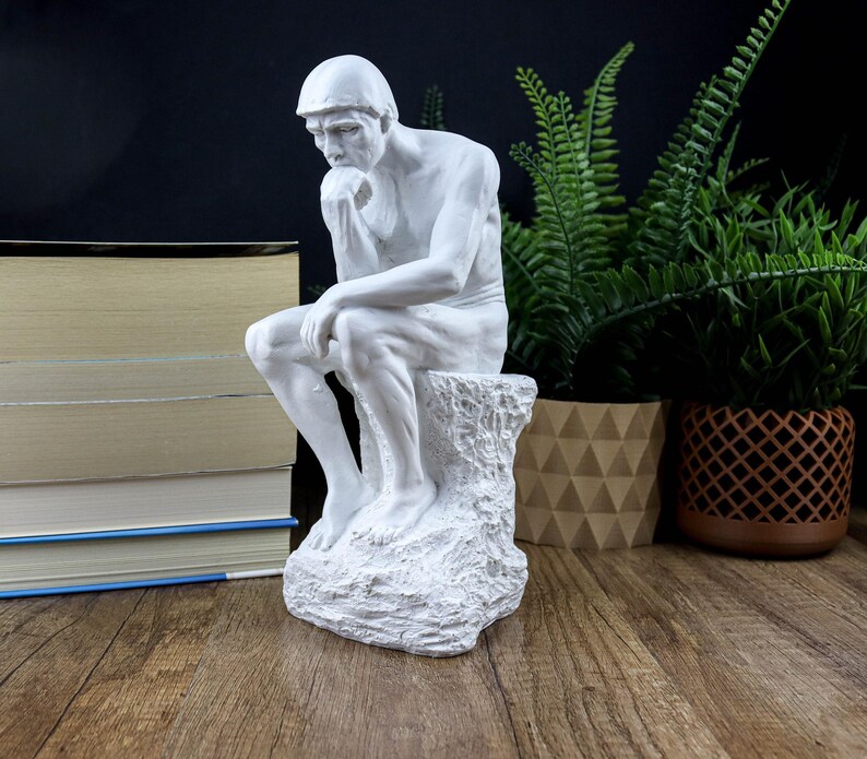 The Thinker Statue - Etsy