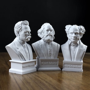 Friedrich Nietzsche, Arthur Schopenhauer, Karl Marx Pack, German ...