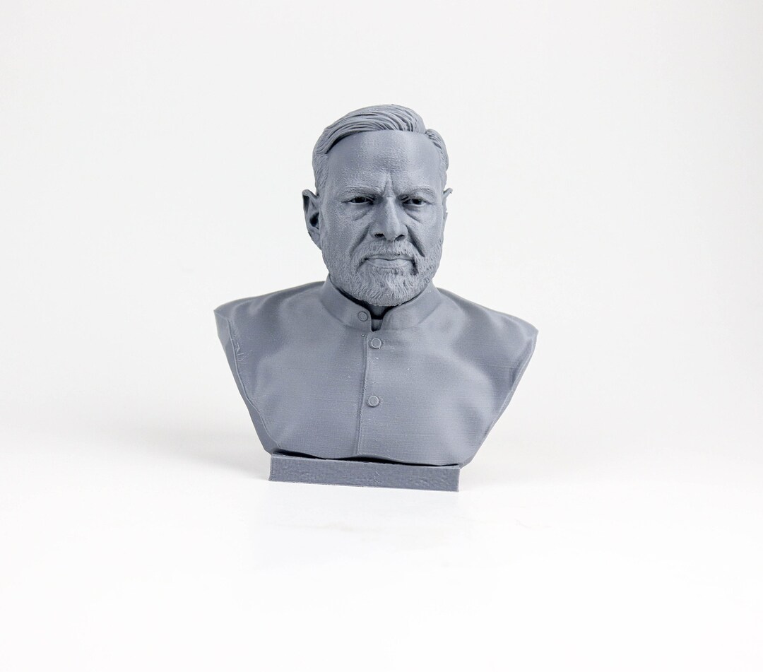 Narendra Modi 3D Bust - Etsy