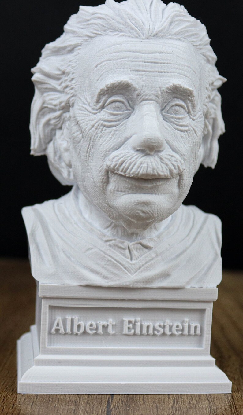 Albert Einstein Bust German Physicist and Mathematician - Etsy