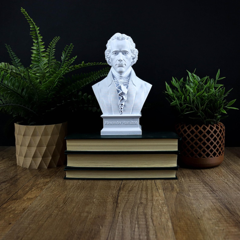 Alexander Hamilton Bust, Founding Father of the United States Sculpture ...