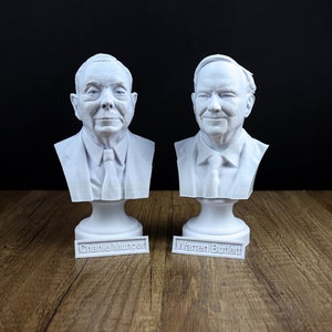 Warren Buffett and Charlie Munger Bust - Etsy