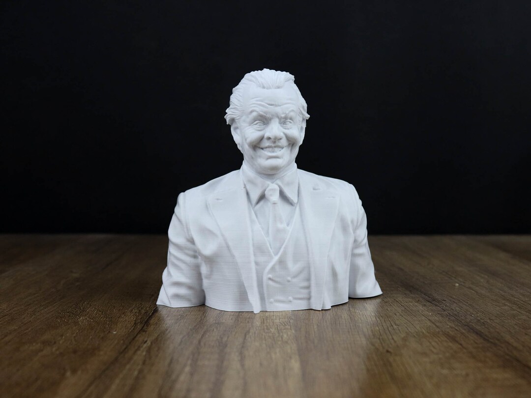 Jack Nicholson 3d Bust Sculpture - Etsy