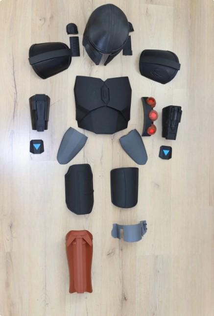Mandalorian Armor, Custom Made Wearable Beskar Costume, Kit/painted for ...