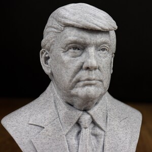 Donald Trump Bust, 45th American President Sculpture - Etsy