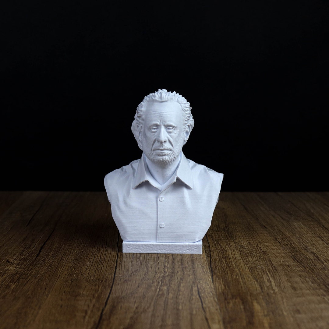 Charles Bukowski Bust, Unique Book Lover Gift Statue - Etsy