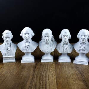 Founding Fathers Busts Value Pack Collection: George Washington ...