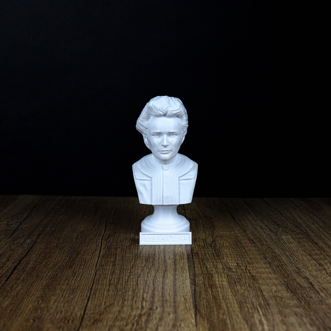 Marie Curie Bust, Physicist and Chemist Pioneer, Sculpture Decor - Etsy