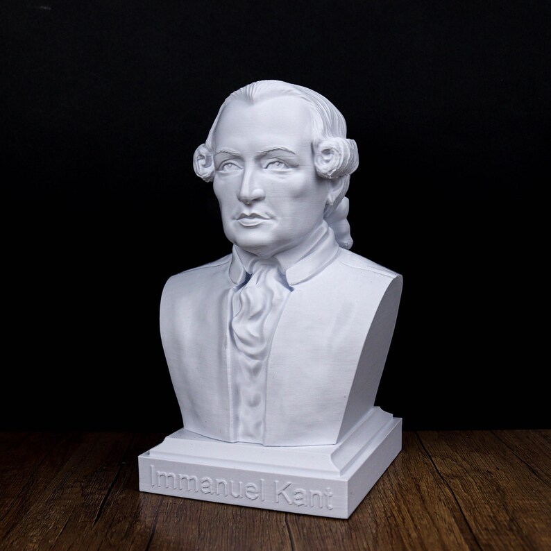Immanuel Kant Bust, German Philosopher Statue, Sculpture Decoration ...