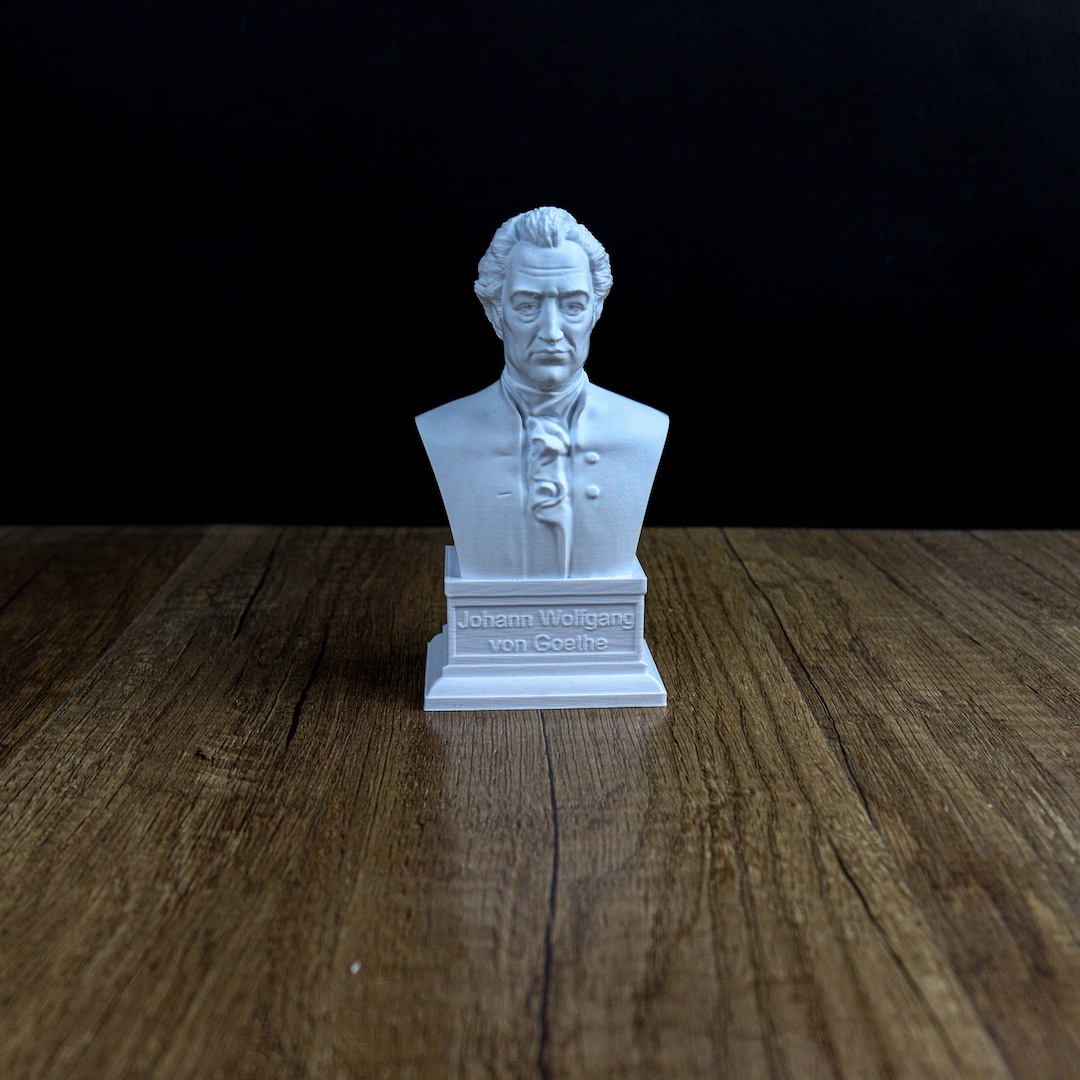 Goethe Bust, Johann Wolfgang Von Goethe Statue, Romantic Era Poet ...