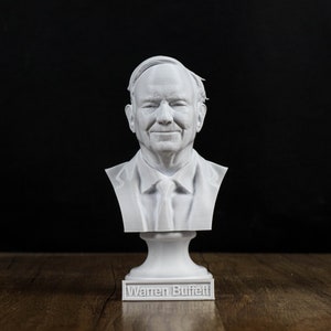 Warren Buffett and Charlie Munger Bust - Etsy