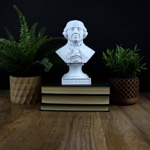 John Adams Bust, Founding Father Sculpture, Second President of the ...