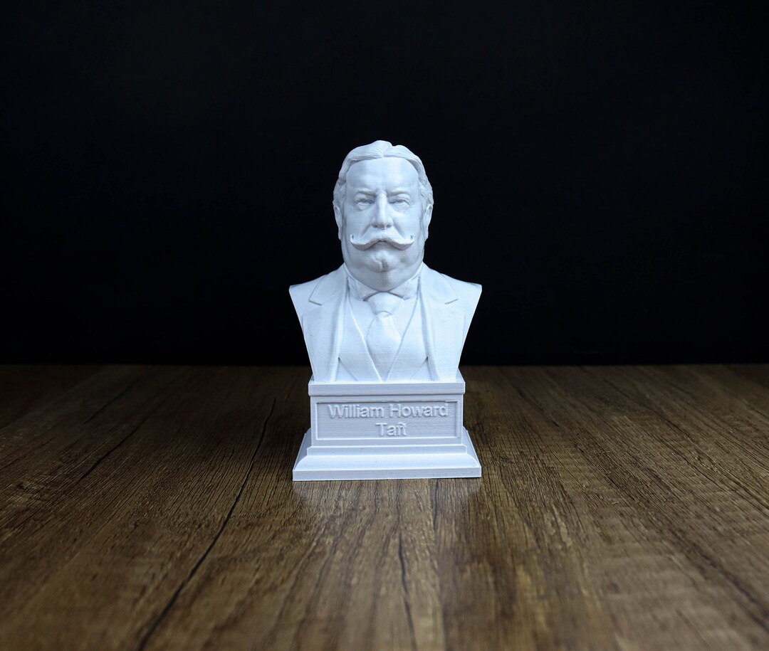William Howard Taft Bust, 27th President of the United States Statue - Etsy