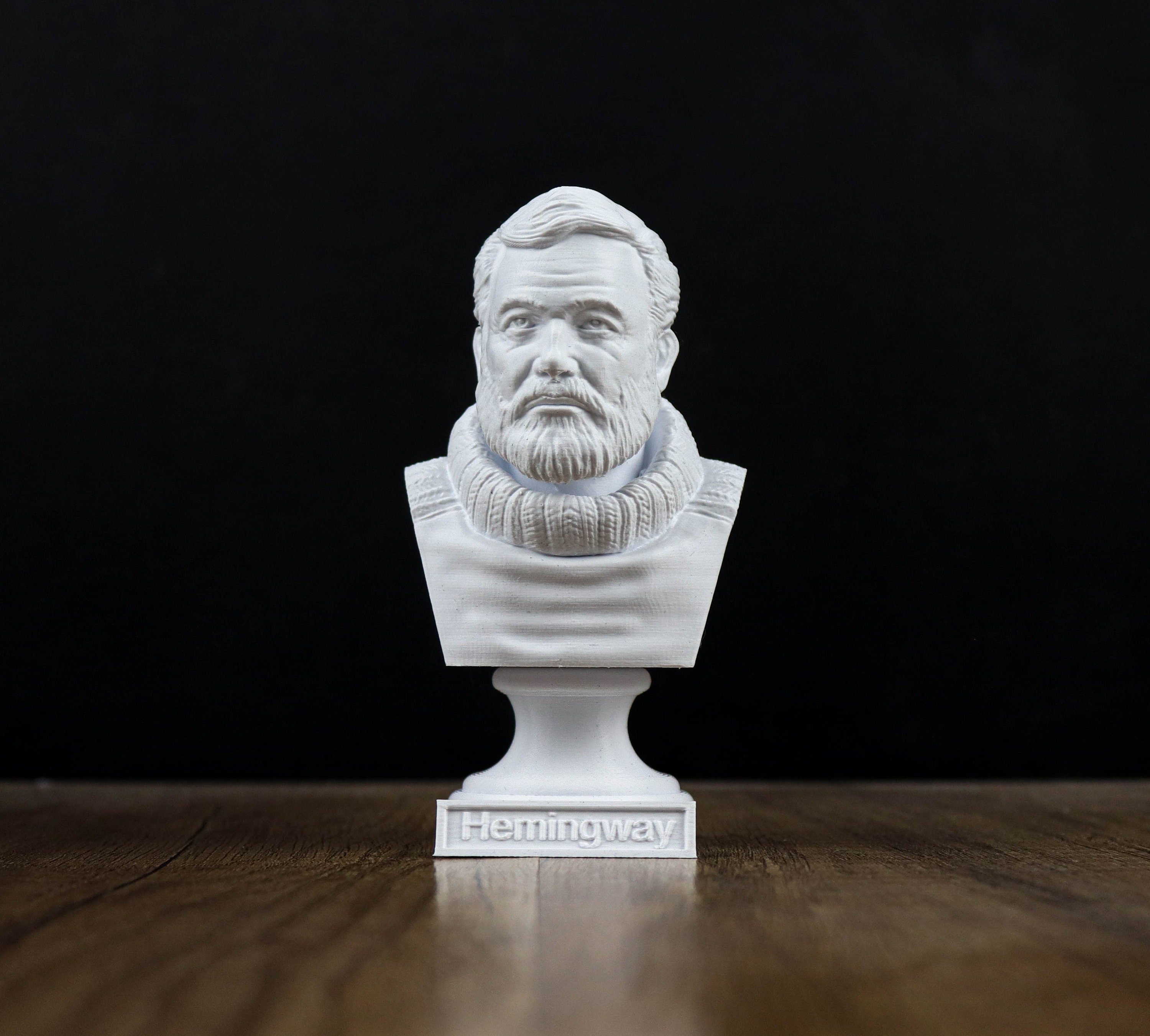 Ernest Hemingway Bust American Author Statue Sculpture - Etsy