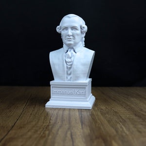 Immanuel Kant Bust, German Philosopher Statue, Sculpture Decoration ...