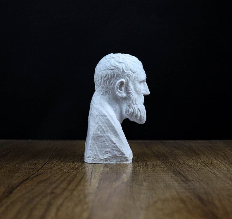 Zeno of Citium Statue Greek Mythology Inspired Sculpture - Etsy