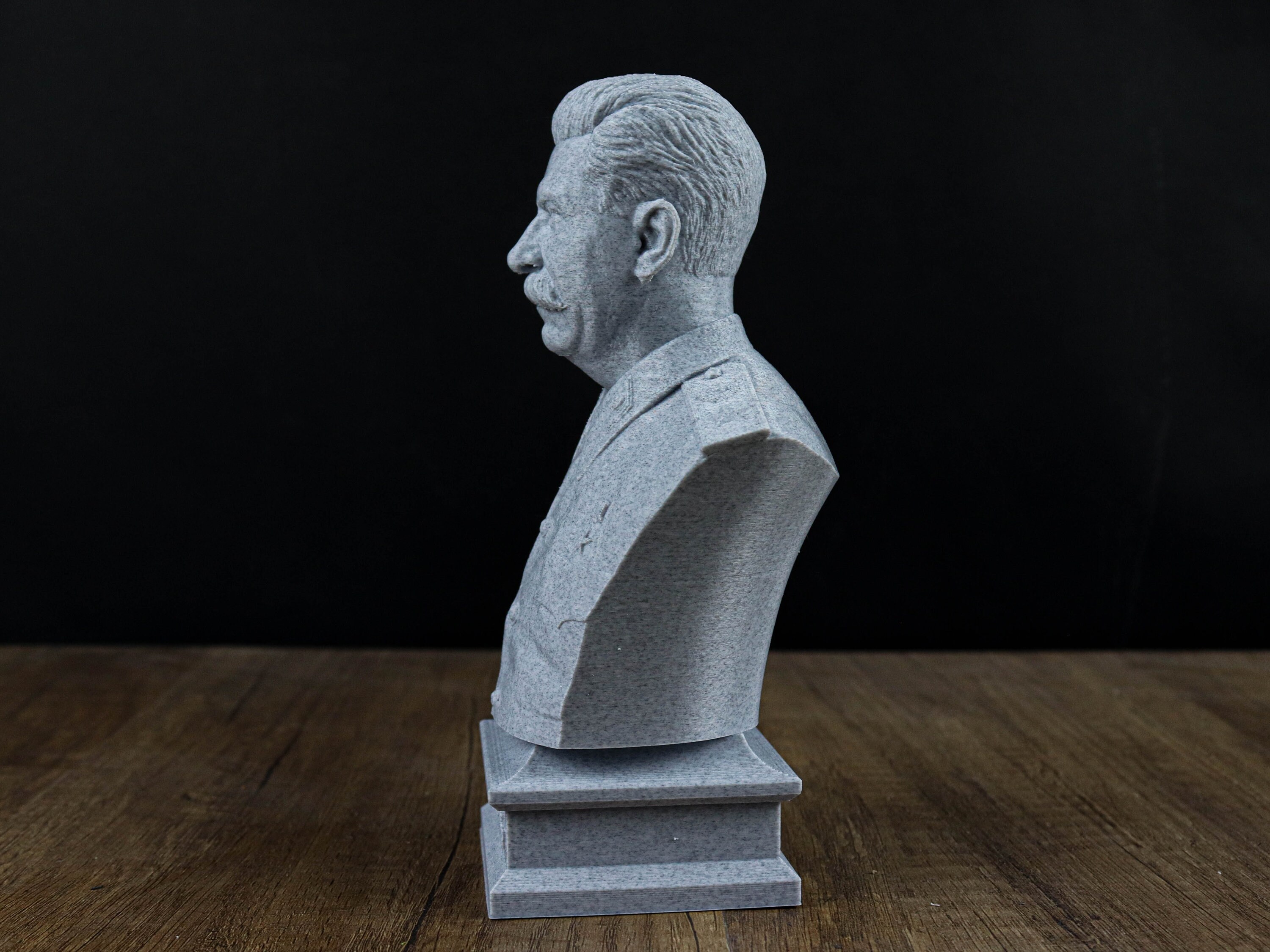Joseph Stalin Bust Russian President 3d Sculpture - Etsy