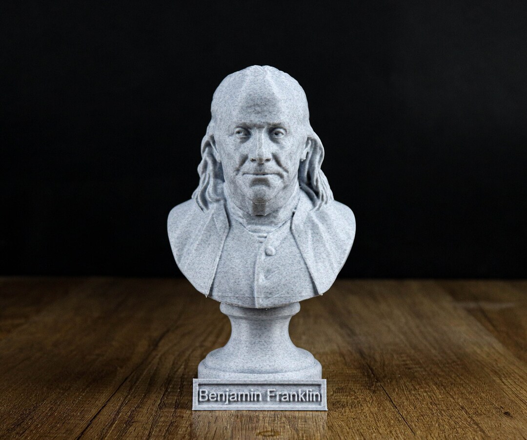 Benjamin Franklin Bust, Founding Father of the United States Statue - Etsy