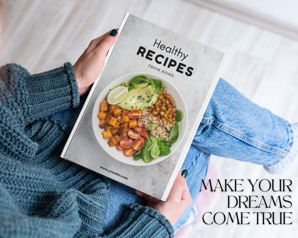 Editable Cookbook Template - Customizable Recipe Book | Ebook Template ...