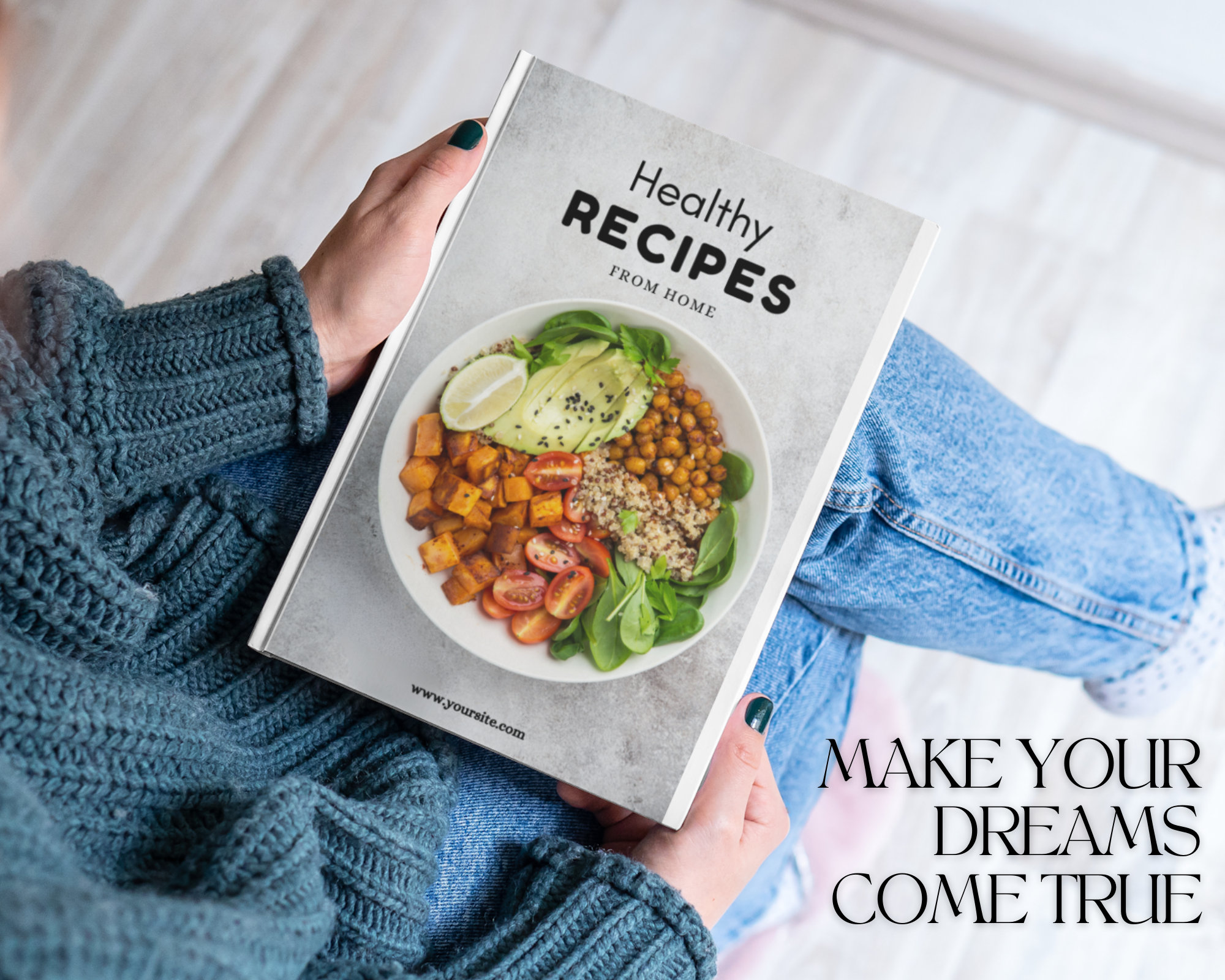 Editable Cookbook Template - Customizable Recipe Book | Ebook Template ...