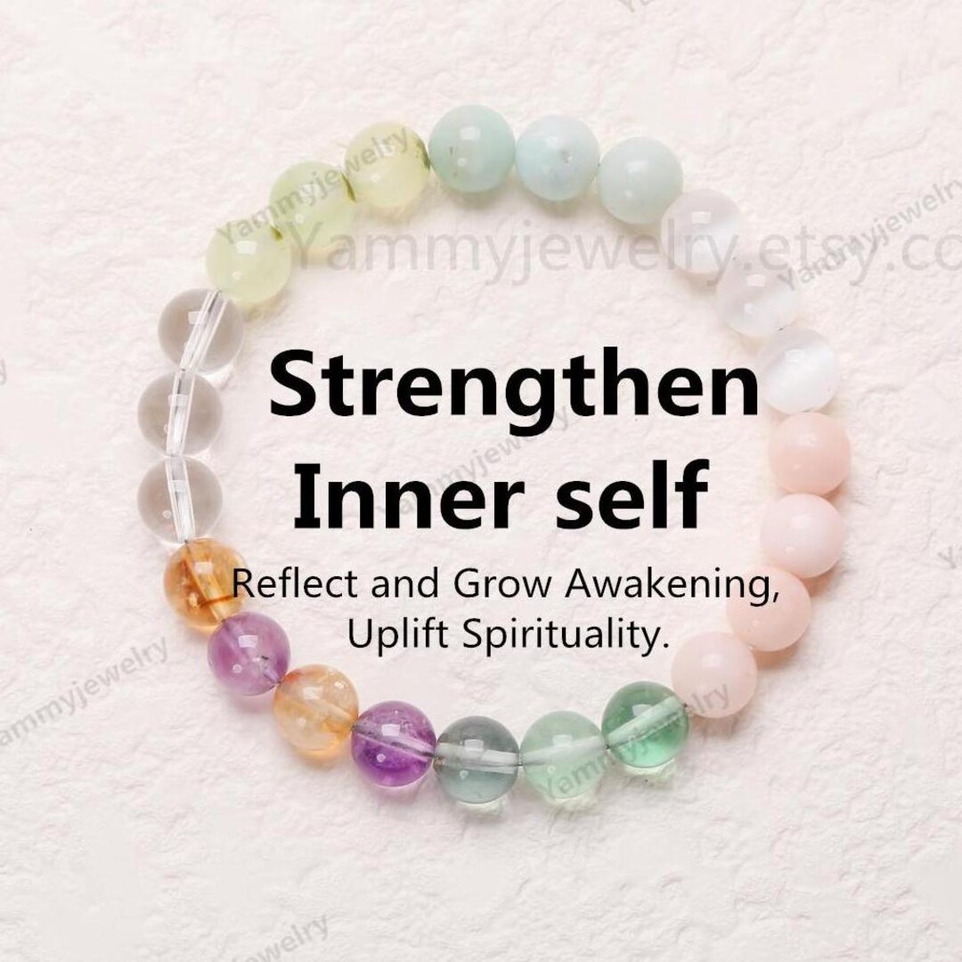 Strengthen Inner Self Bracelet, Metaphysical Crystal ,natural Crystal ...