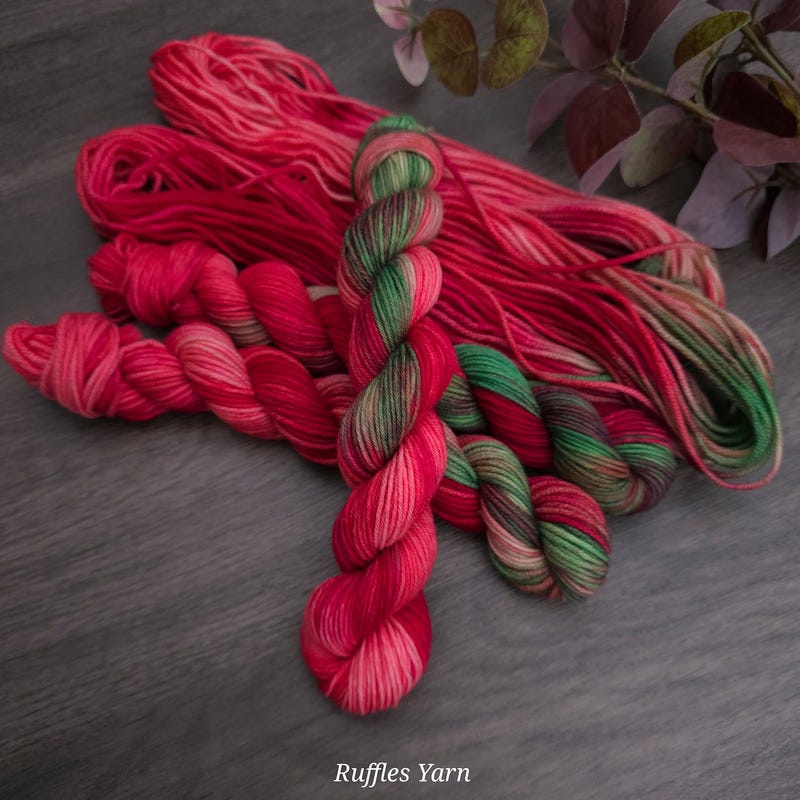 Christmas Yarn - Etsy