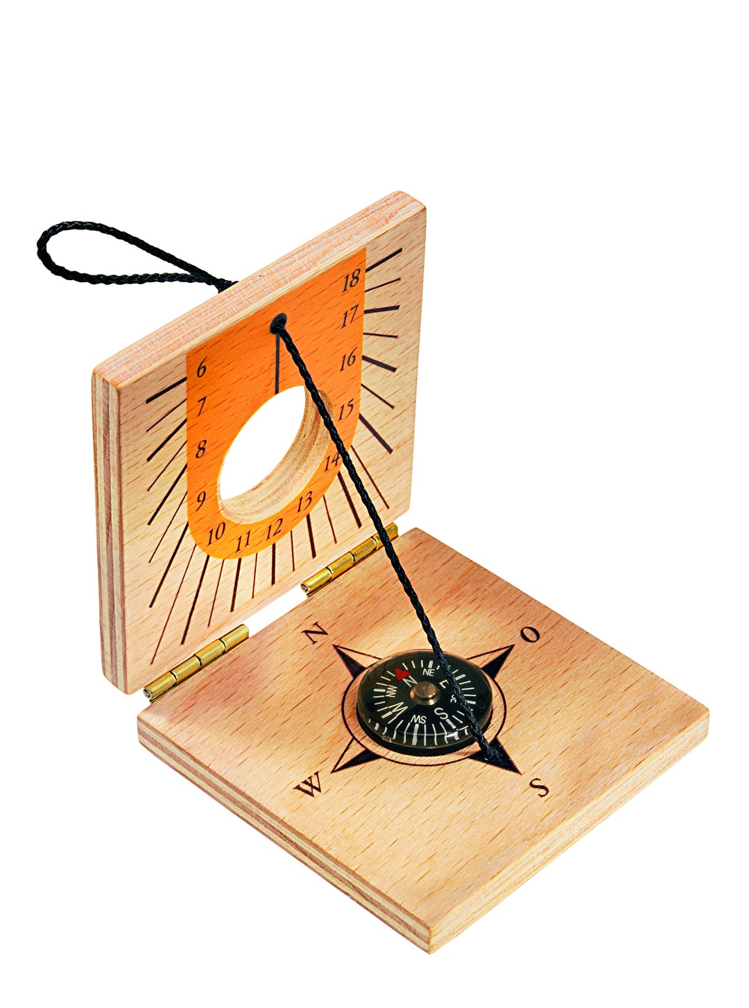 Sundial With Compass - Etsy