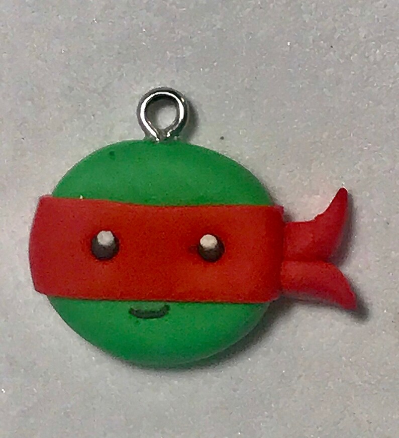Teenage Mutant Ninja Turtles Polymer Clay Charm - Etsy