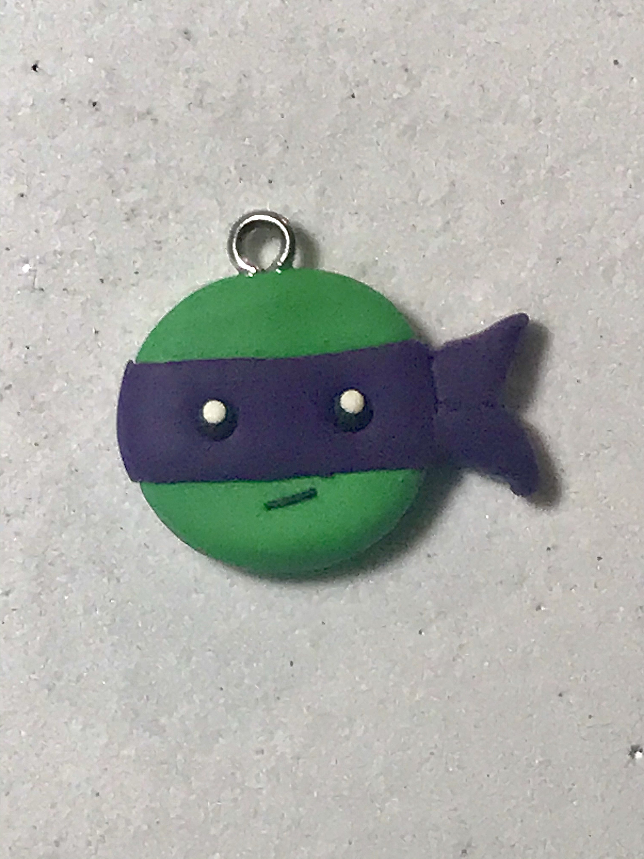 Teenage Mutant Ninja Turtles Polymer Clay Charm - Etsy