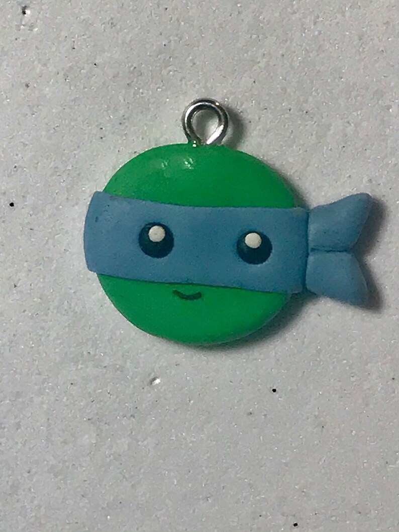 Teenage Mutant Ninja Turtles Polymer Clay Charm - Etsy