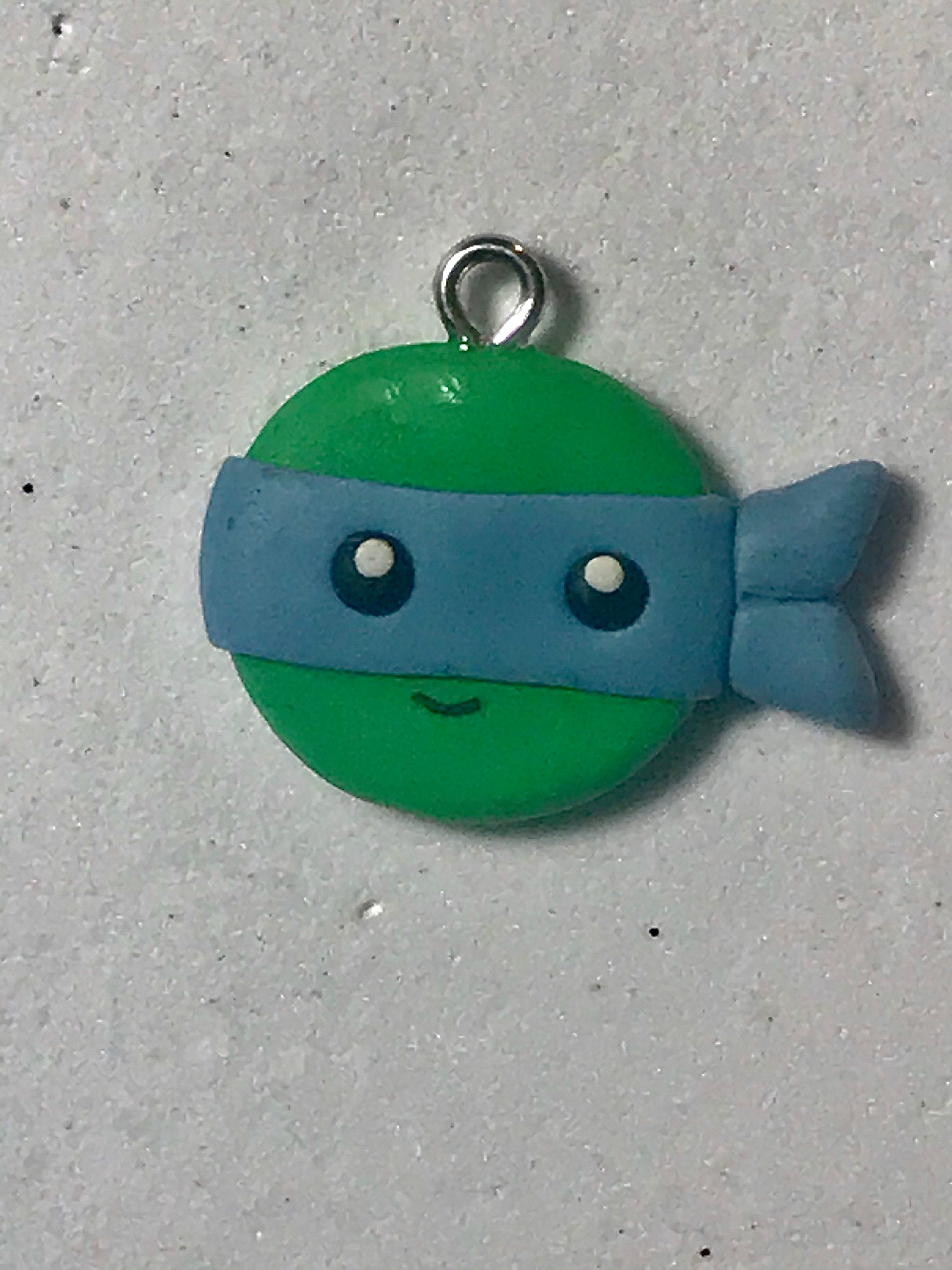 Teenage Mutant Ninja Turtles Polymer Clay Charm - Etsy