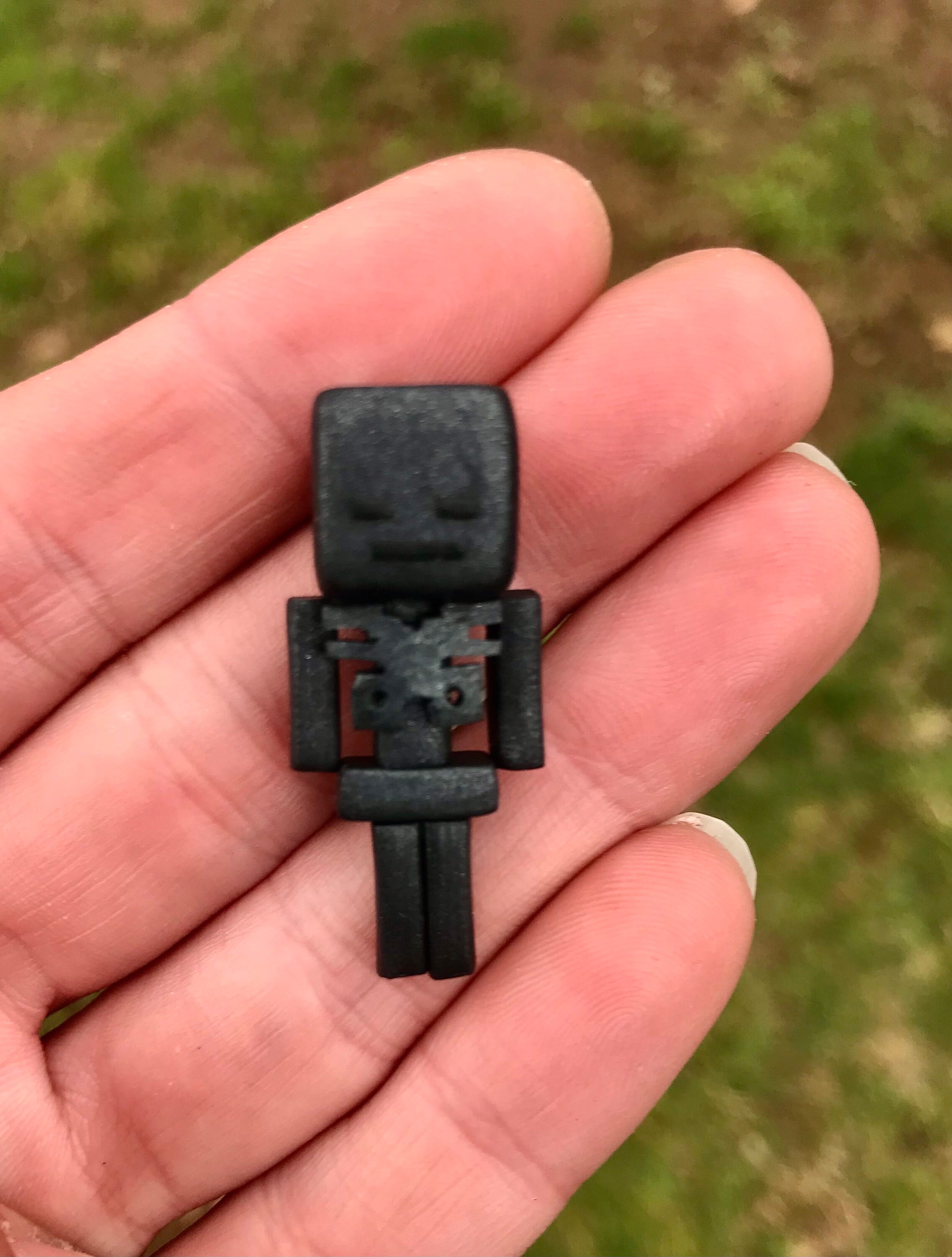 Minecraft Character Charm Necklace Polymer Clay Glow in the - Etsy Canada