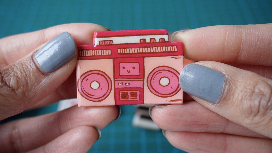 Boombox Pin, Cute Retro Pin, Kawaii Pin, Cute Clothe Accessory - Etsy