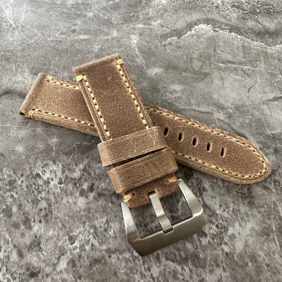 Personalised Custom Engraved Quality Brown Distressed Thick Leather ...