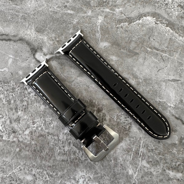 Patent Leather Apple Watch Bands - Etsy