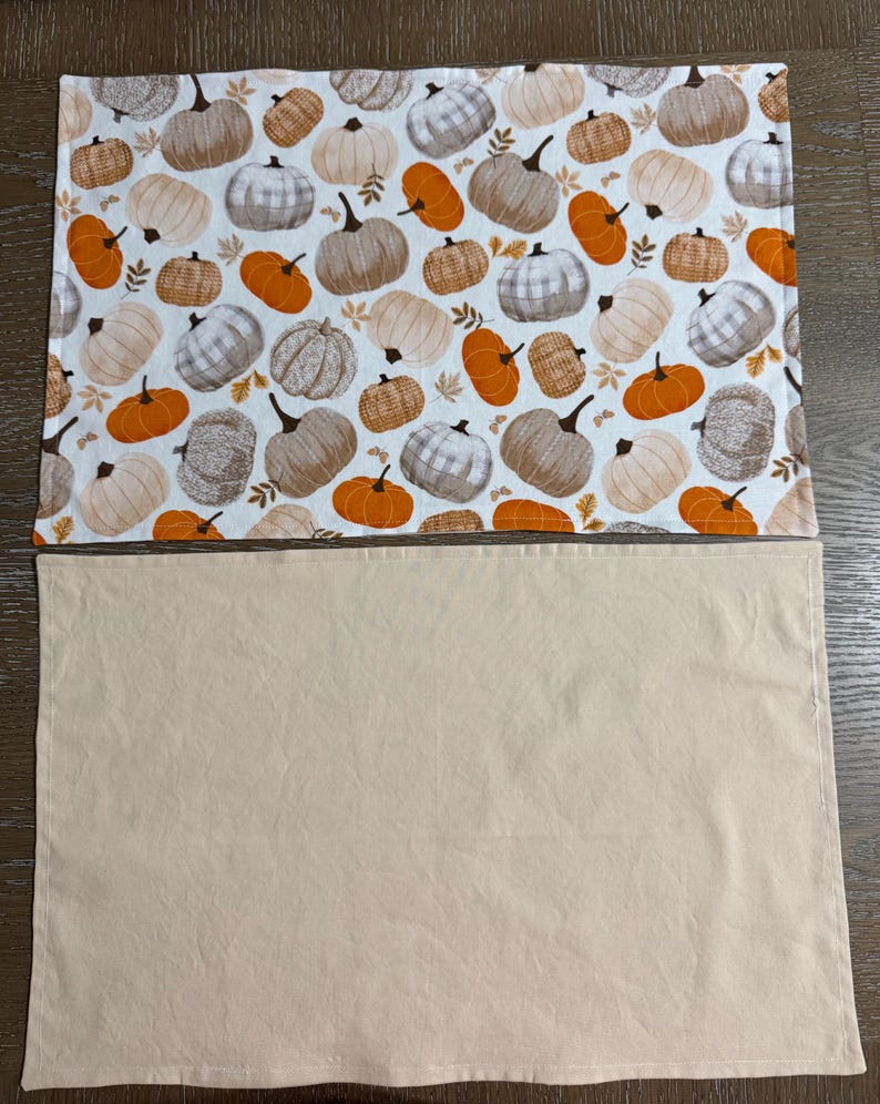Farmhouse Pumpkin Placemats - Etsy